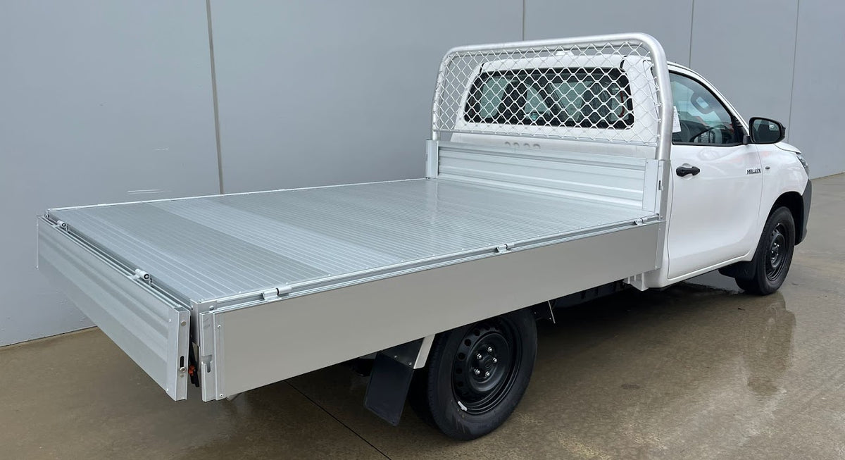 TRADESMAN HEAVY-DUTY ALLOY UTE TRAYS – Rock Solid 4x4